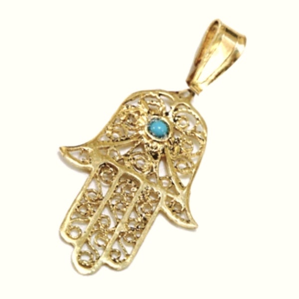 Hamsa Pendant - Etsy