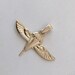 Israeli Paratrooper Pendant, 14k Solid Gold Pendant, IDF Wings Israel ...
