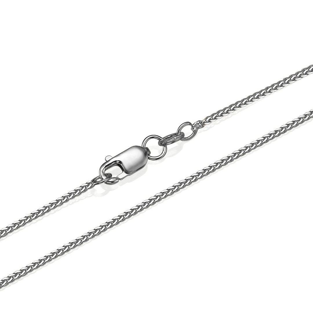 14k White Gold Chain 1 1mm White Gold Spiga Chain Solid Gold Etsy 14k-white-gold-chain-1-1mm-white-gold-spiga-chain-solid-gold-etsy