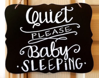 Quiet Baby Sleeping - Etsy