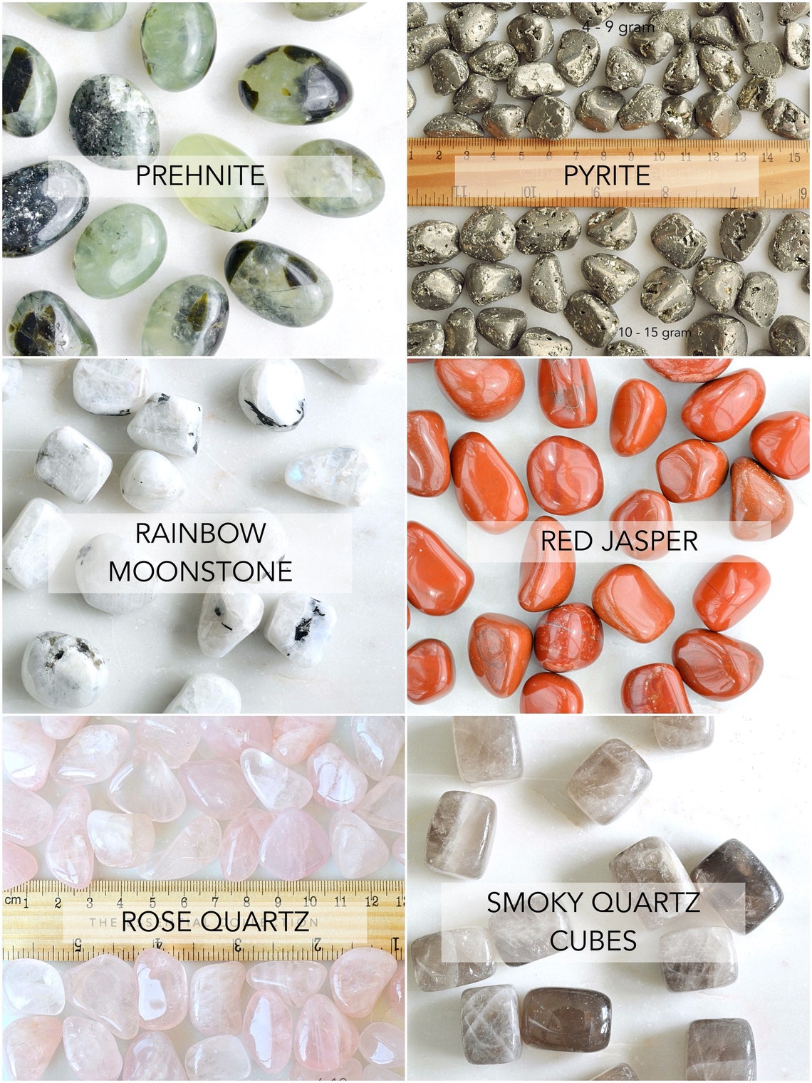 Tumbled Crystals Tumbled Stones Tumbles Tumbled Gemstones | Etsy