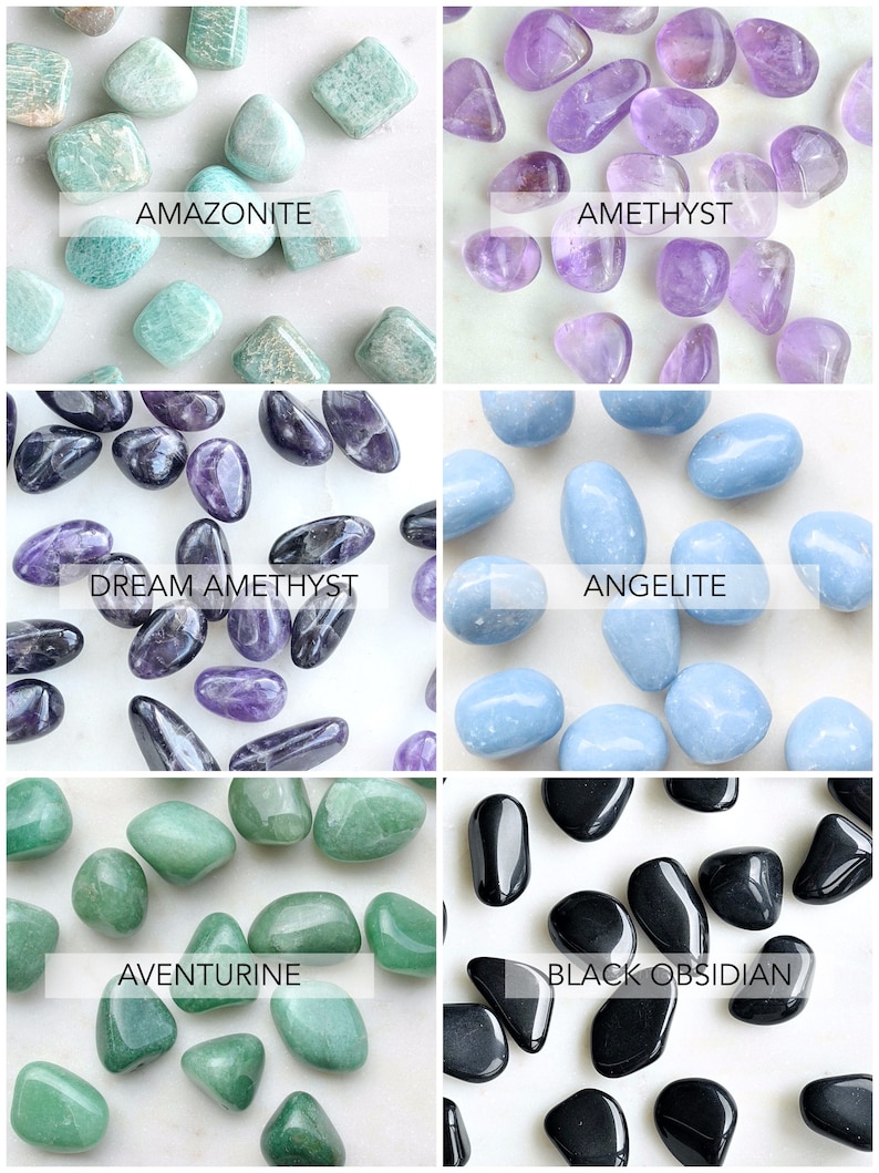 Tumbled Crystals Tumbled Stones Tumbles Tumbled Gemstones | Etsy