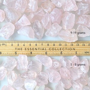 ROSE QUARTZ CRYSTALS | Raw Crystals, Rough Crystal, Raw Stones, Rough ...