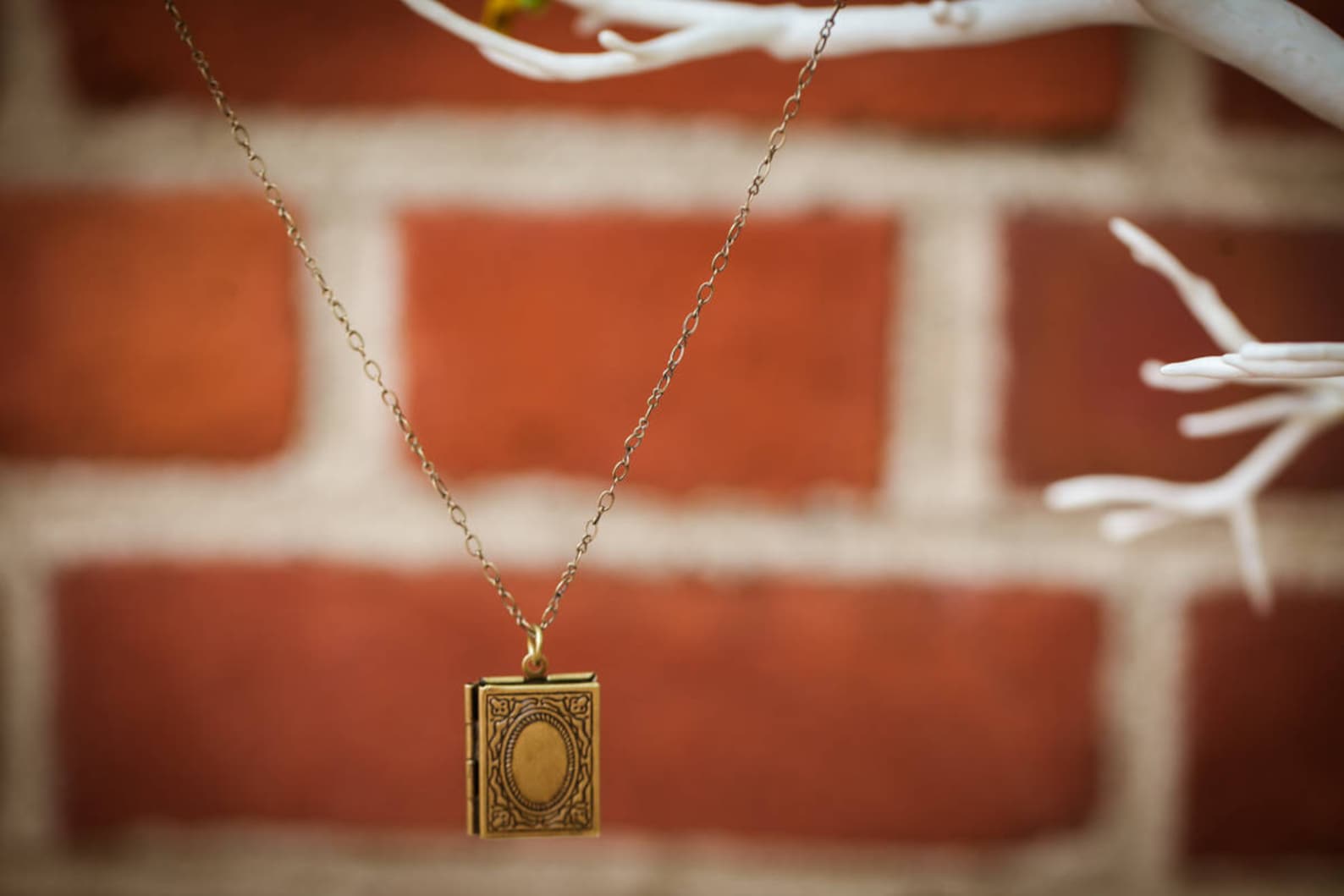 Book Locket With Book Cover of Your Choice! - Etsy