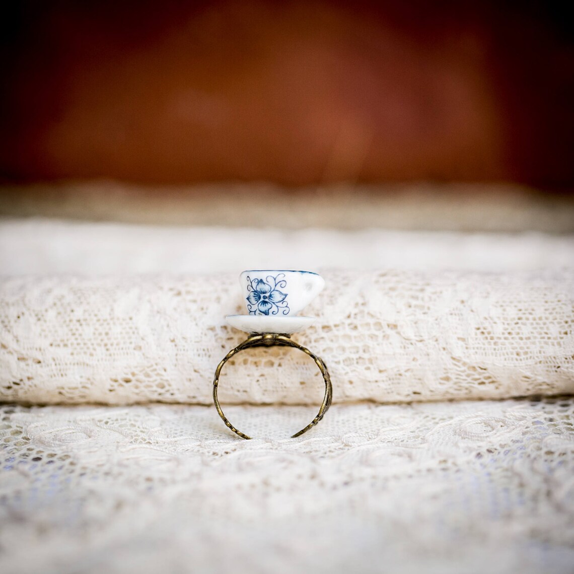 Tea Cup Rings | Etsy