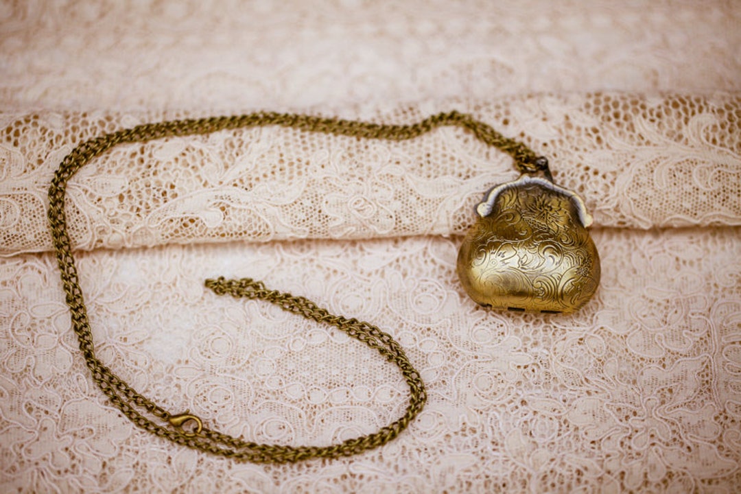 Money Coin Purse Locket - Etsy