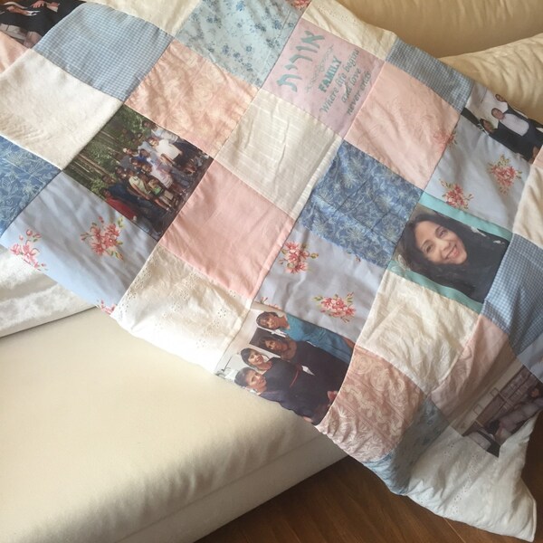 Photo Quilt - Etsy
