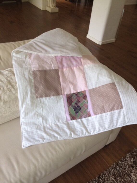 Baby Pink Quilt. Baby Patterns. Personalized Photo Memory | Etsy
