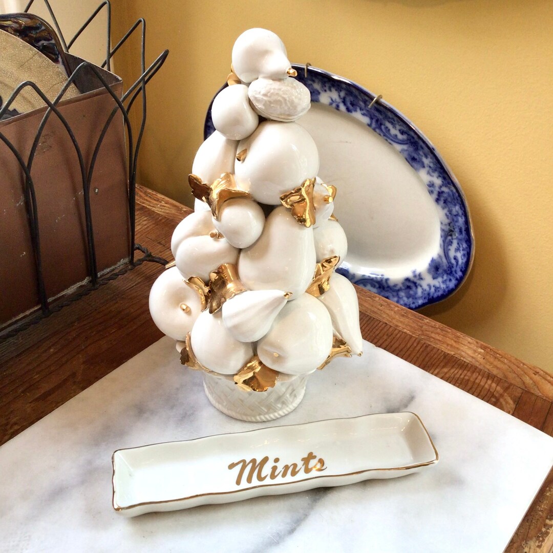 Gorgeous White Mints Serving Tray Perfect for the Brunch Table! - Etsy