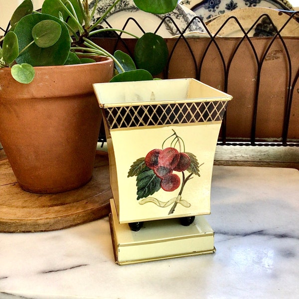 Tole Cachepot - Etsy