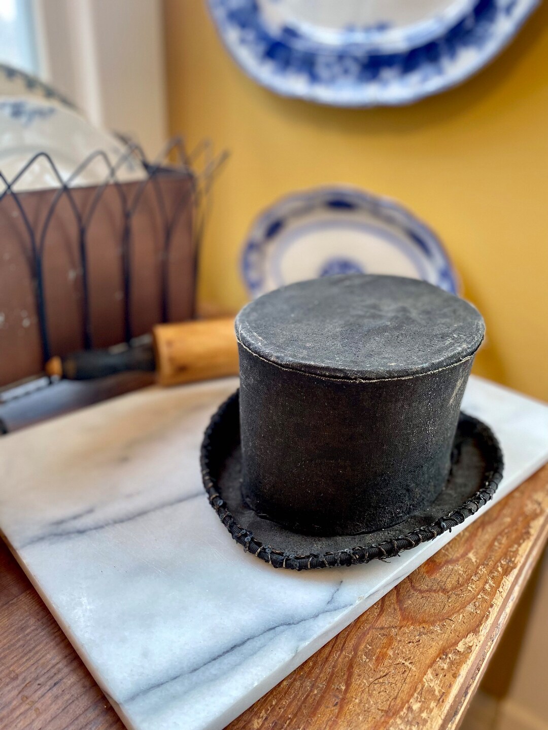 Magnificent English Top Hat so Fun to Add to Your Mannequin - Etsy