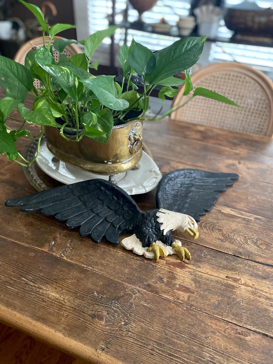 Vintage Metal American Eagle Wall Mount: Patriotic Decor - Etsy