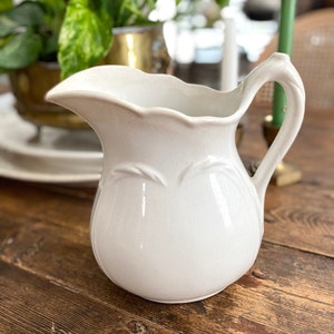 Magnificent English Ironstone Pitcher European Farmhouse Kitchen - Etsy