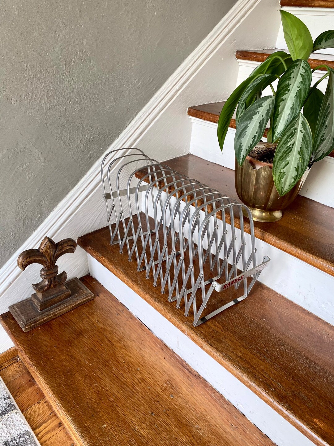 Magnificent Expandable Metal Plate Rack - Etsy