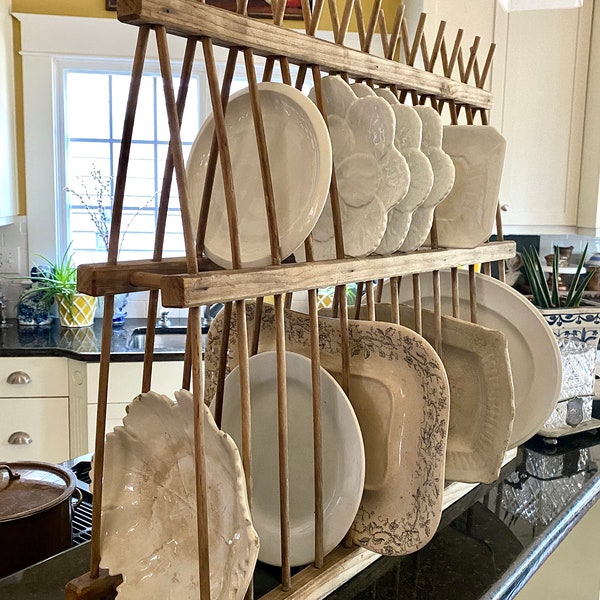 Hanging Plate Rack - Etsy