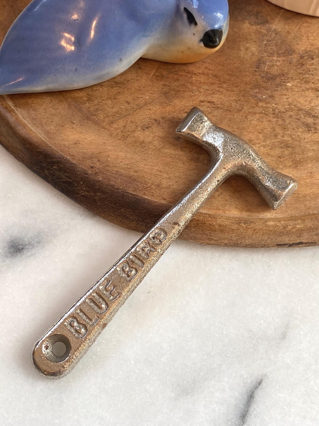Vintage British Bluebird Toffee Hammer: English Farmhouse Decor - Etsy