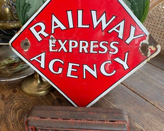 Railway Express Sign - Etsy
