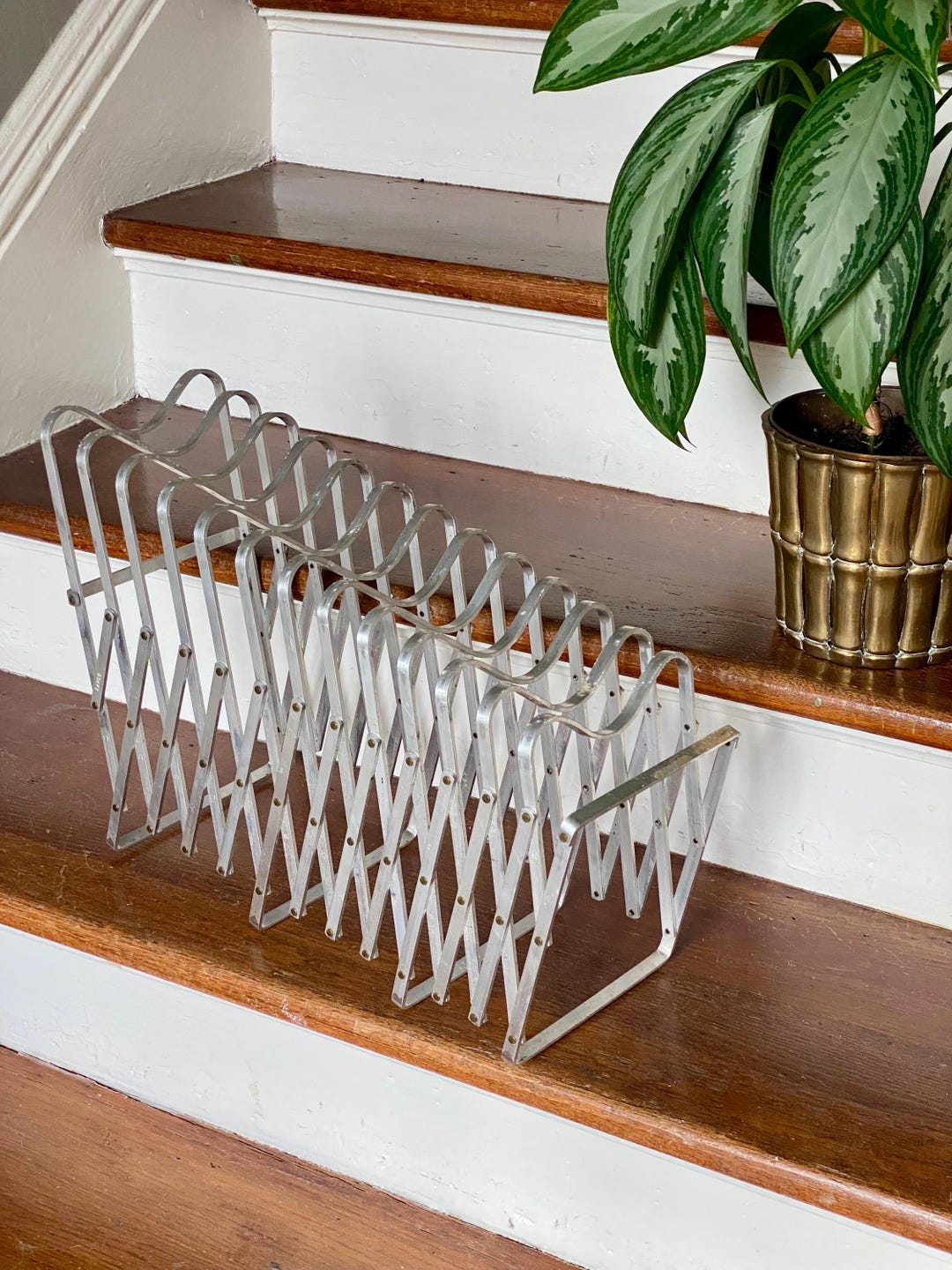 Magnificent Expandable Metal Plate Rack - Etsy