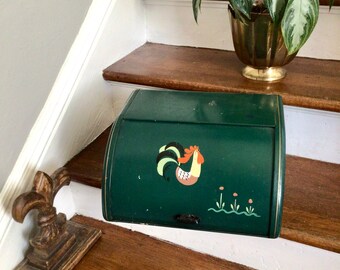 Green Bread Box | Etsy