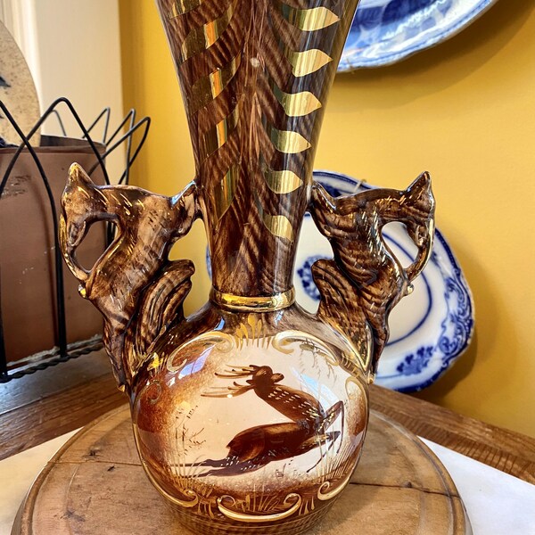 Brown Transferware - Etsy