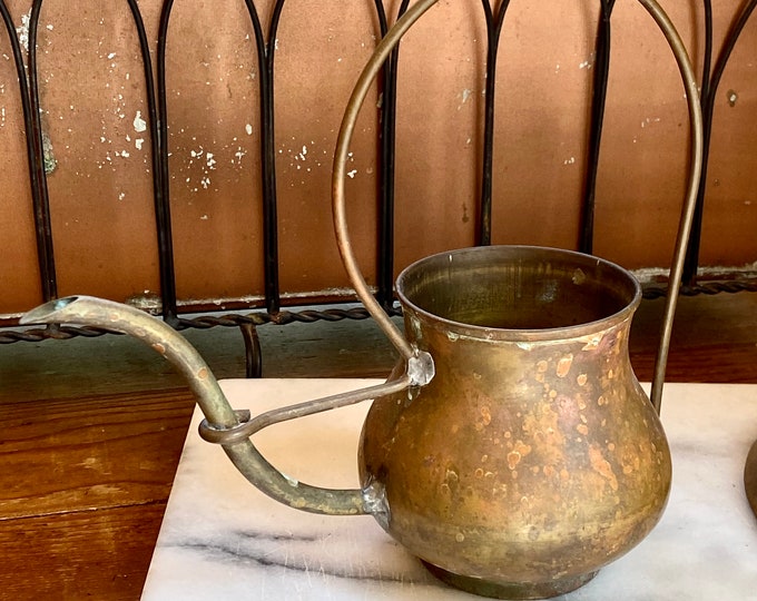 Gorgeous Copper Watering Can With Fancy Spout Vintage Porch Gold! - Etsy