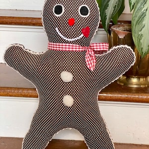 Adorable Handmade Gingerbread Man That Sweet Face - Etsy
