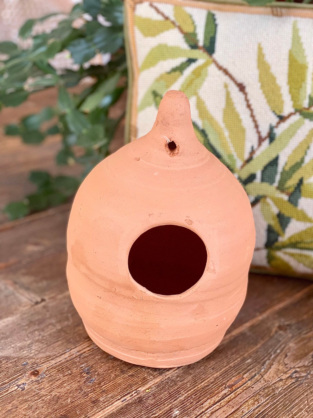Adorable Terra Cotta Birdhouse Makes Everything Prettier - Etsy