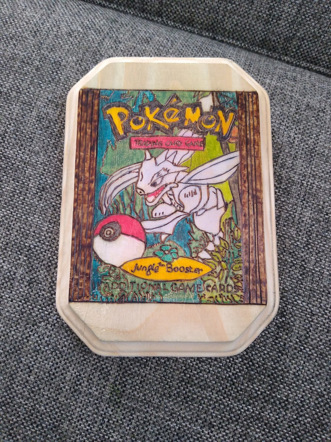 Pokemon Wood Burning Decor - Etsy