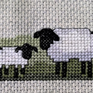 Sheep Cross Stitch - Cross Stitch Pattern PDF - He Tends His Flock ...