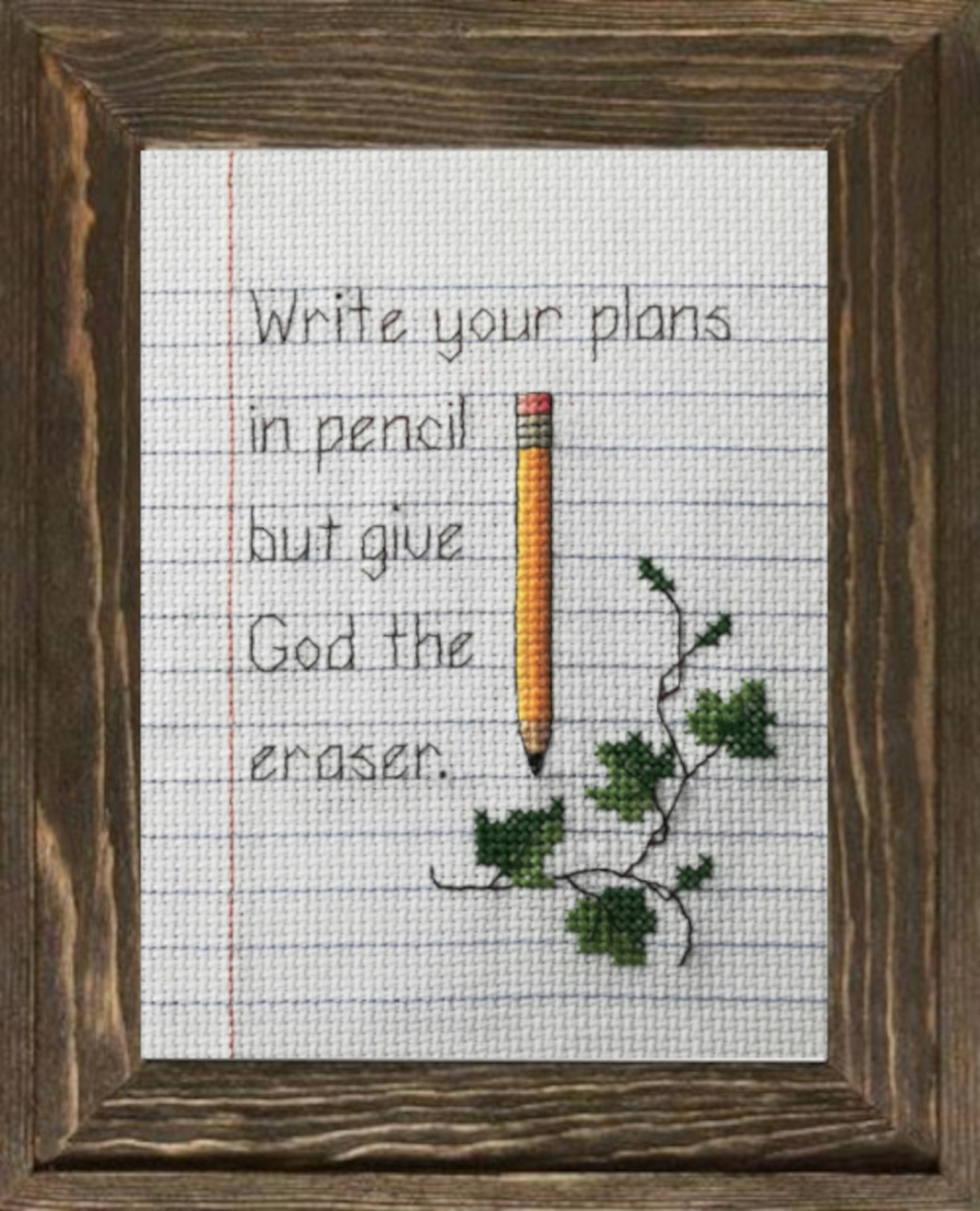 Cross Stitch Pattern for Beginners Inspirational Quote PDF | Etsy