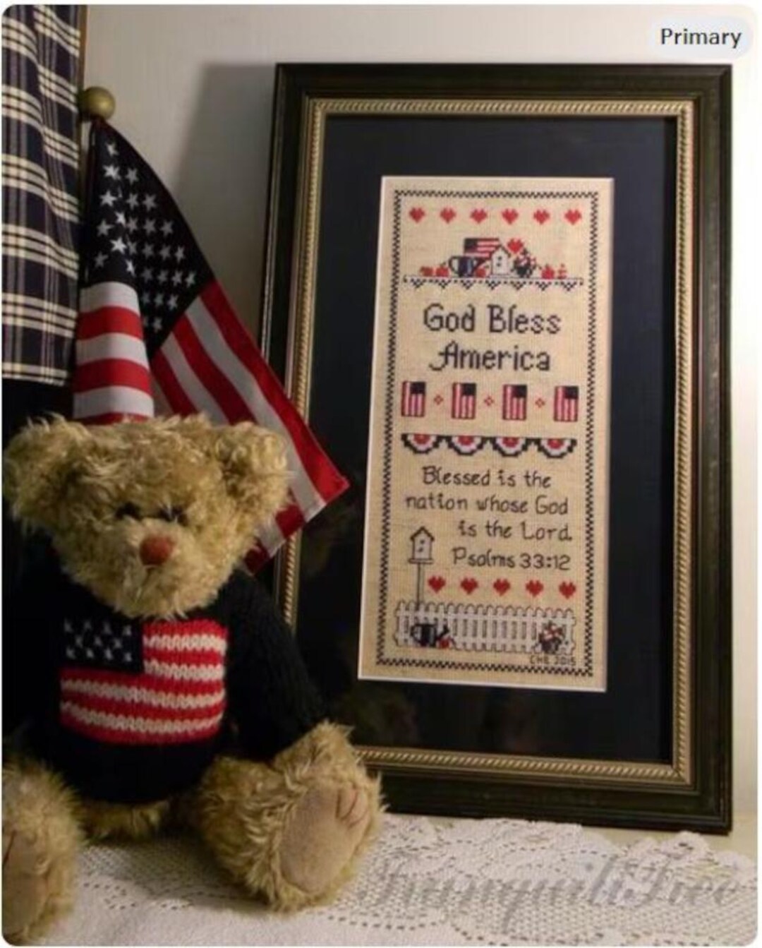 Cross Stitch Sampler Pattern - American Cross Stitch - Cross Stitch ...