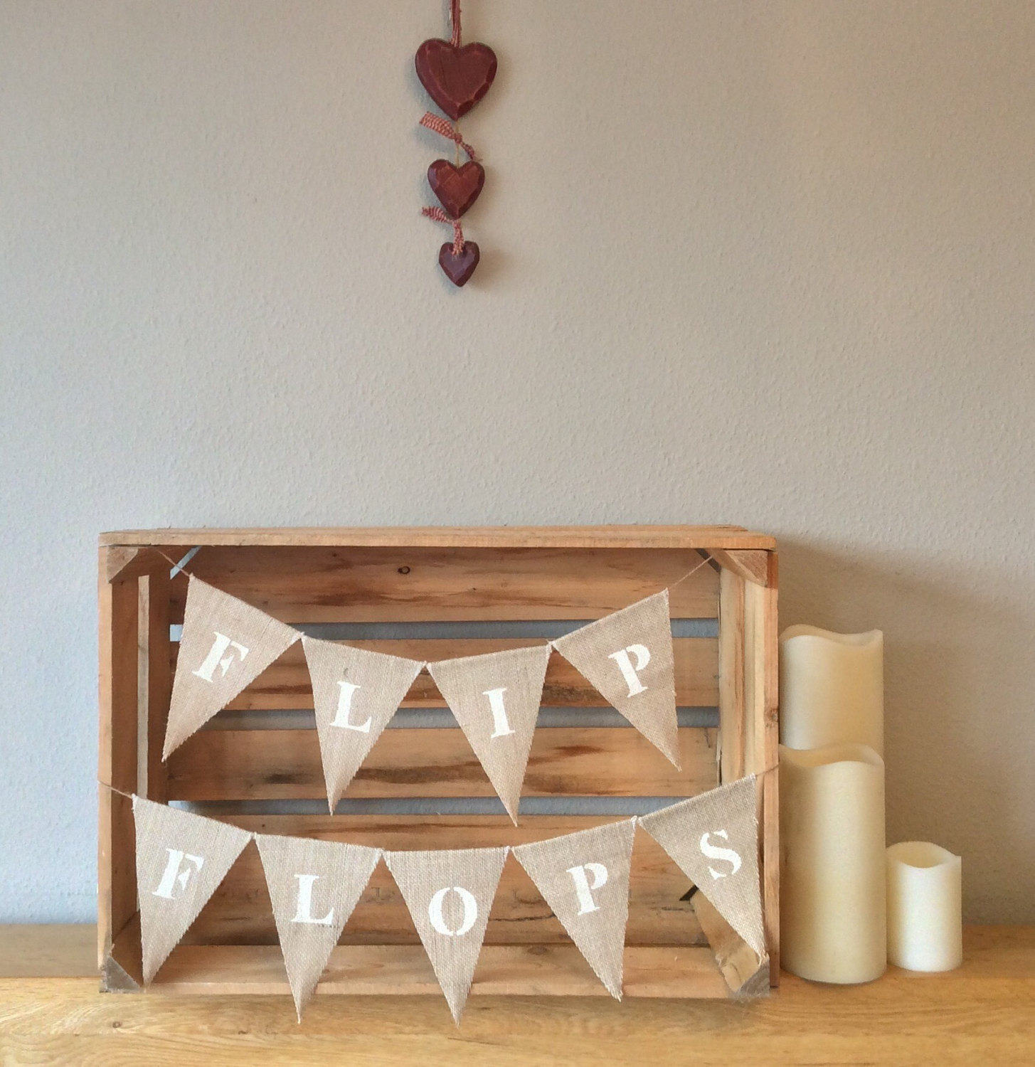 Flip Flops Hessian Bunting Banner Dancing Shoes Wedding Party - Etsy UK