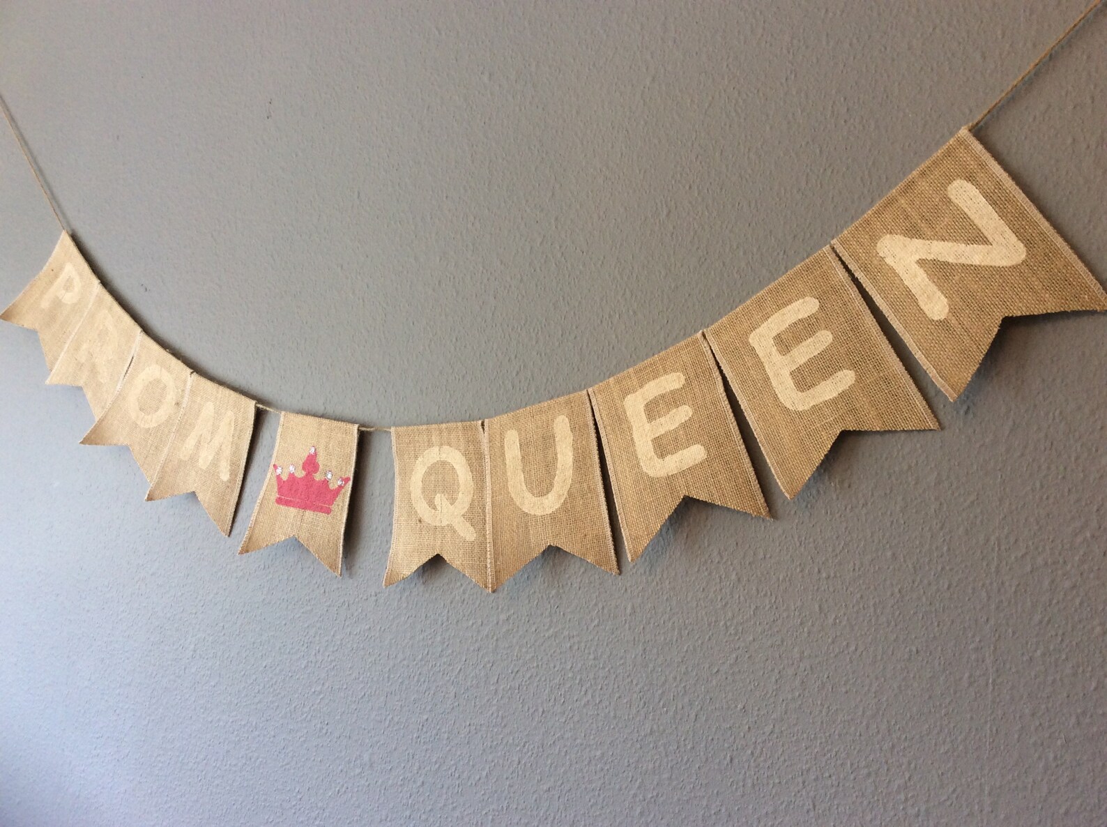 Prom Queen Prom Night Bunting Banner Picture Prop Vintage | Etsy