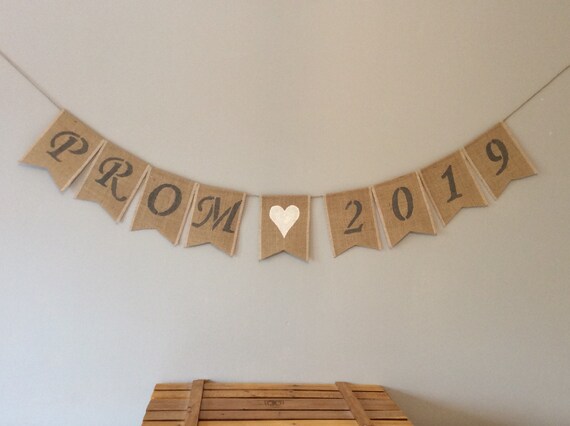 Prom Night Bunting Graduation Banner Photo Prop Vintage | Etsy