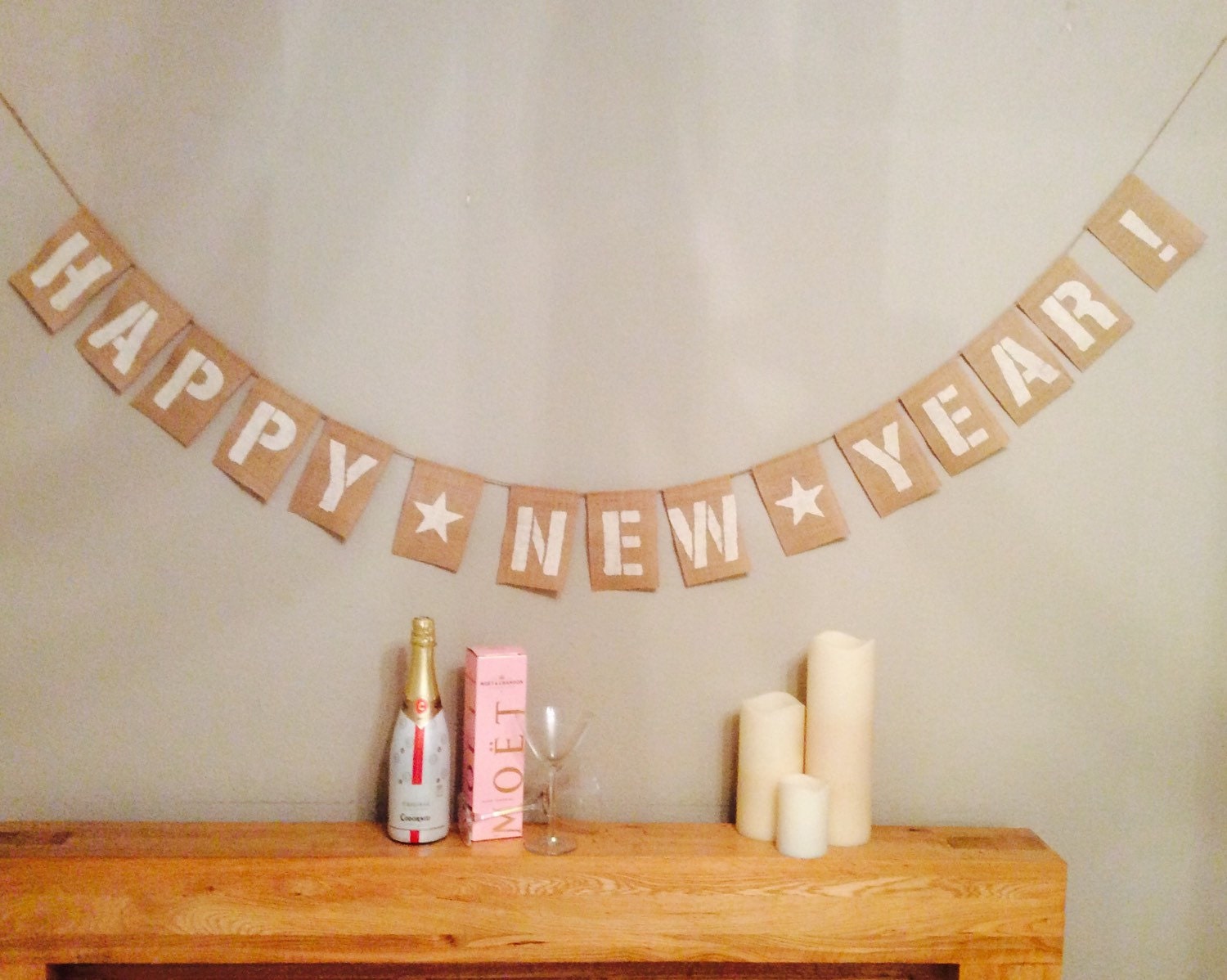 Happy New Year New Years Eve Party Vintage Bunting Banner. - Etsy UK
