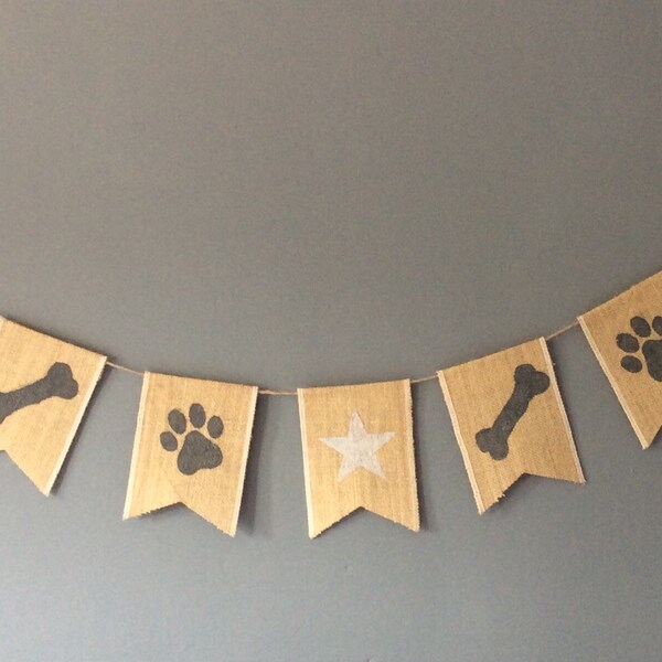 Paw Print Banner - Etsy UK