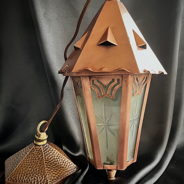 Antique Porch Light - Etsy