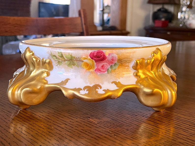 Antique Limoges Plinth Stand for Punch Bowl or Jardiniere - Etsy