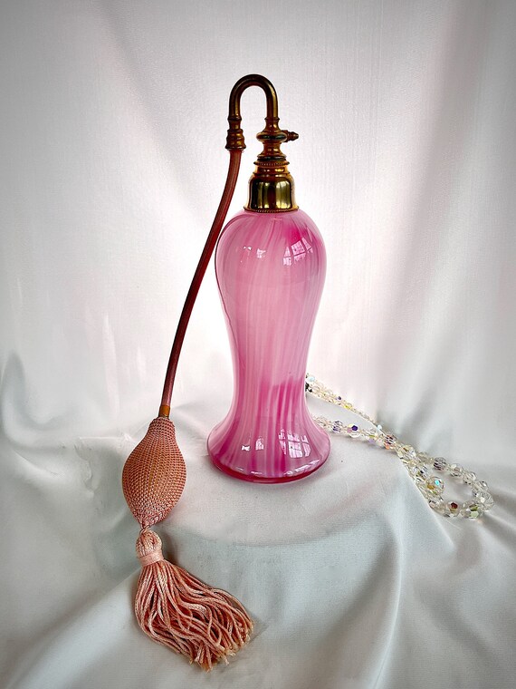 cased glass perfume bottle - Gem