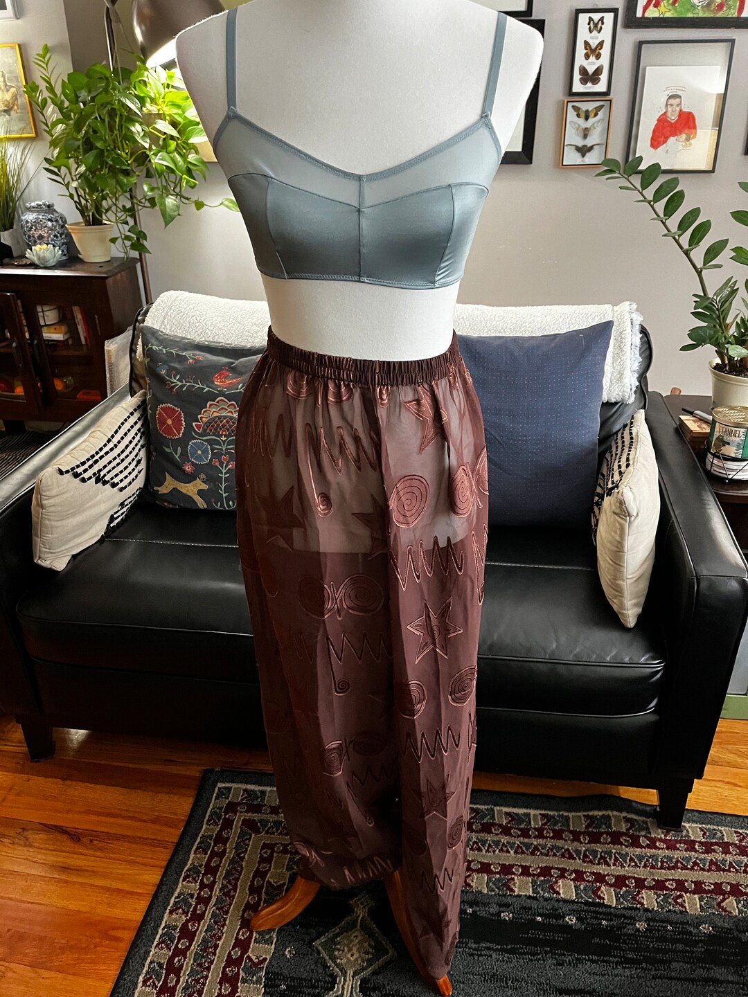 Victoria’s Secret Sheer Sleep Pants - Etsy