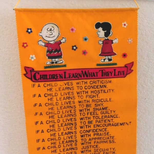 Peanuts Banner - Etsy