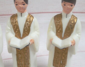 Vintage Mid Century/Retro/Wilton/Plastic/Choir Boys/Altar Boys/Cake ...