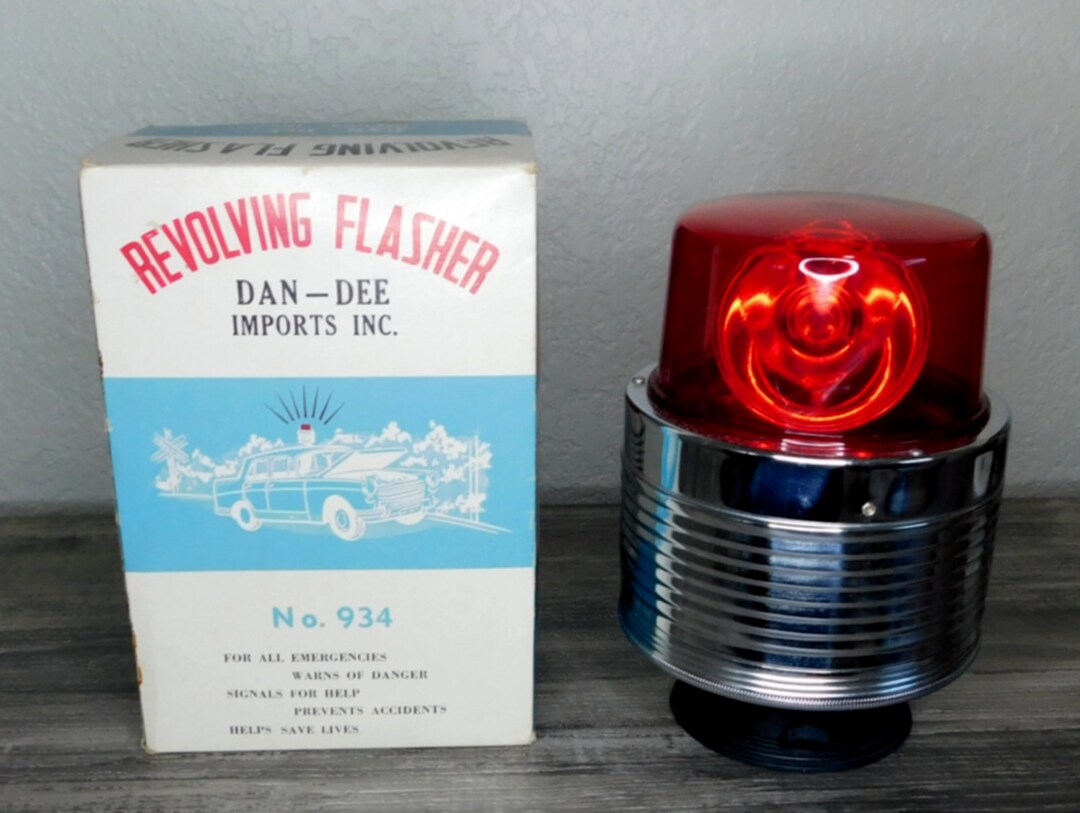 Vintage Dan Dee REVOLVING FLASHER Battery Operated Light/new - Etsy