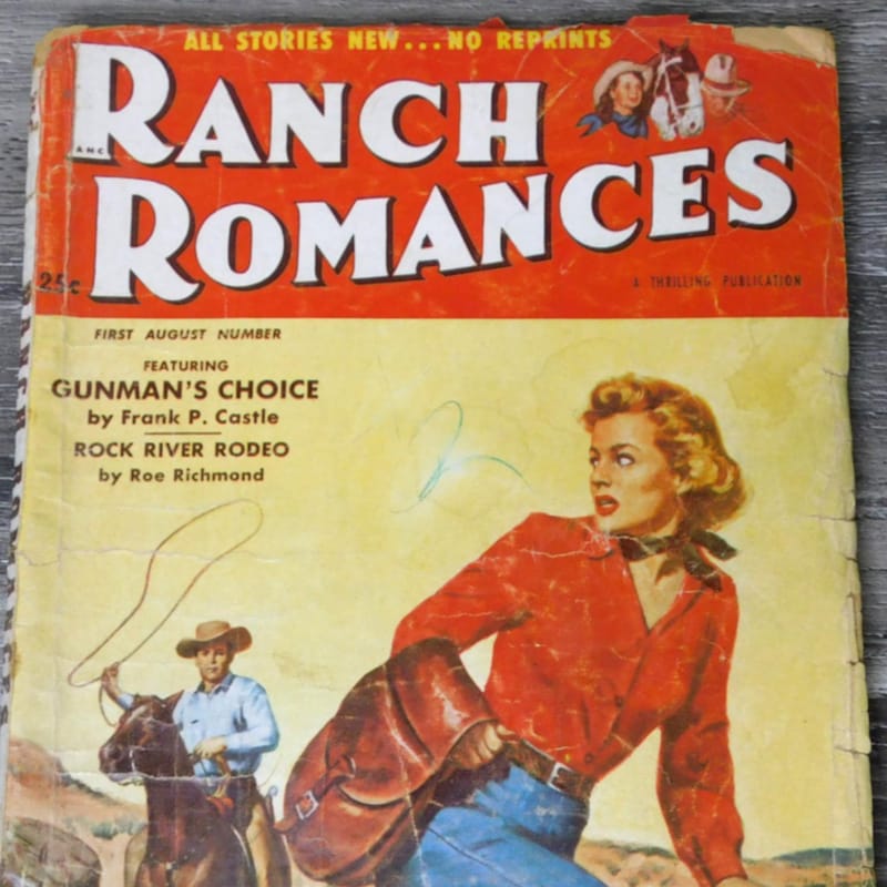 Vintage Magazine Romance - Etsy