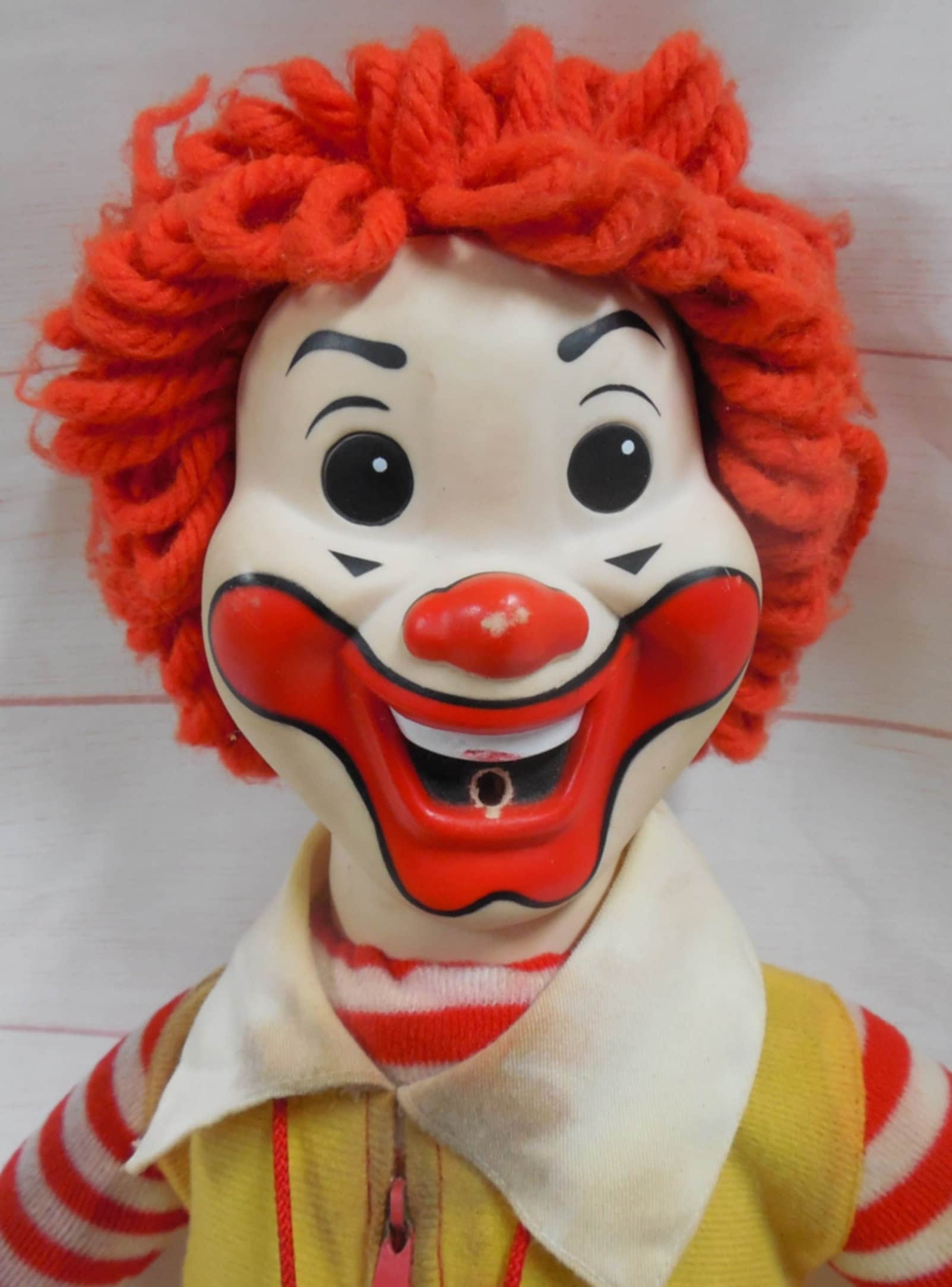 Ronald Mcdonald Doll/large Mcdonald's - Etsy Ronald Mcdonald Doll/large Mcdonald's - Etsy