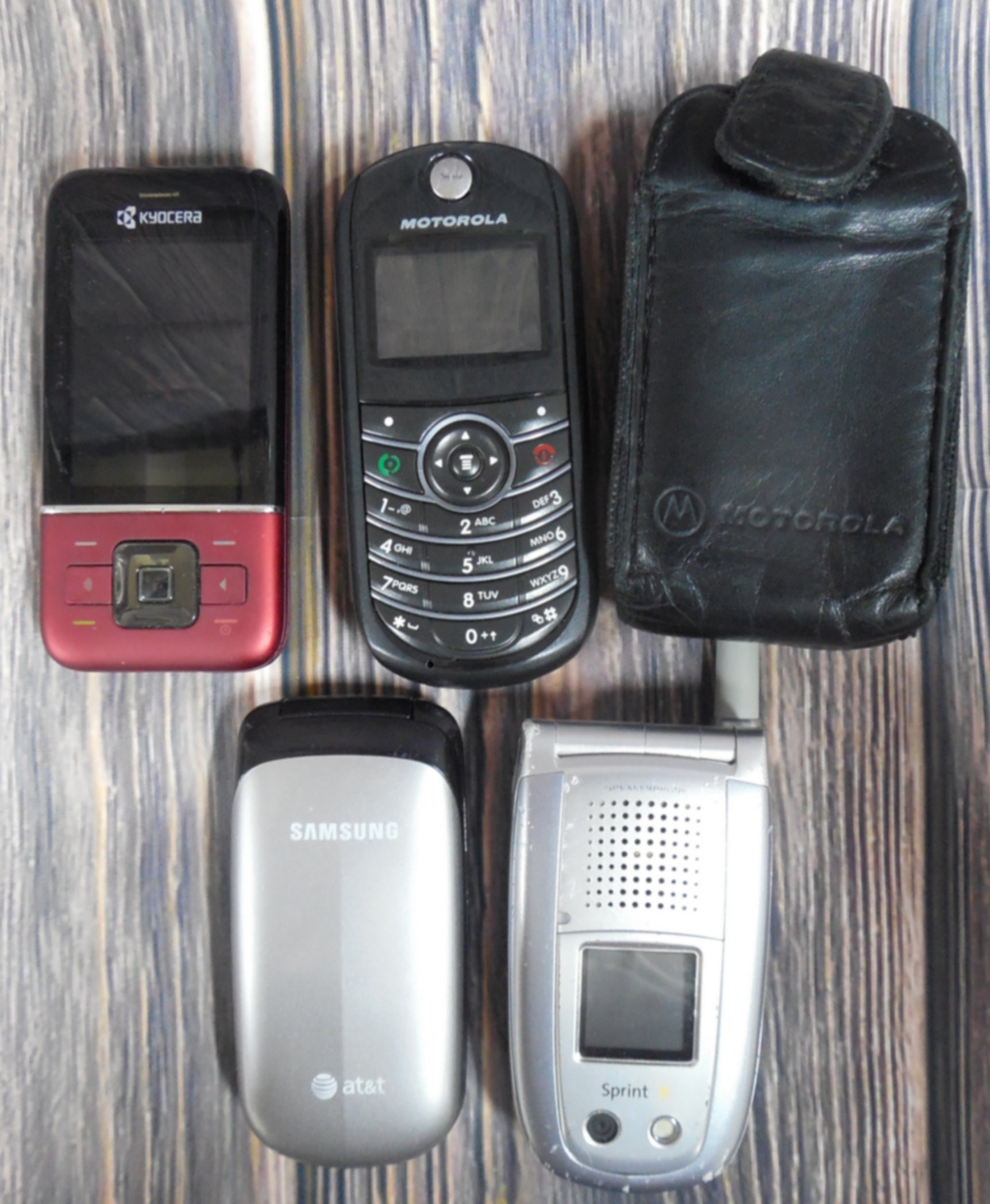 Old Motorola Slider Phones