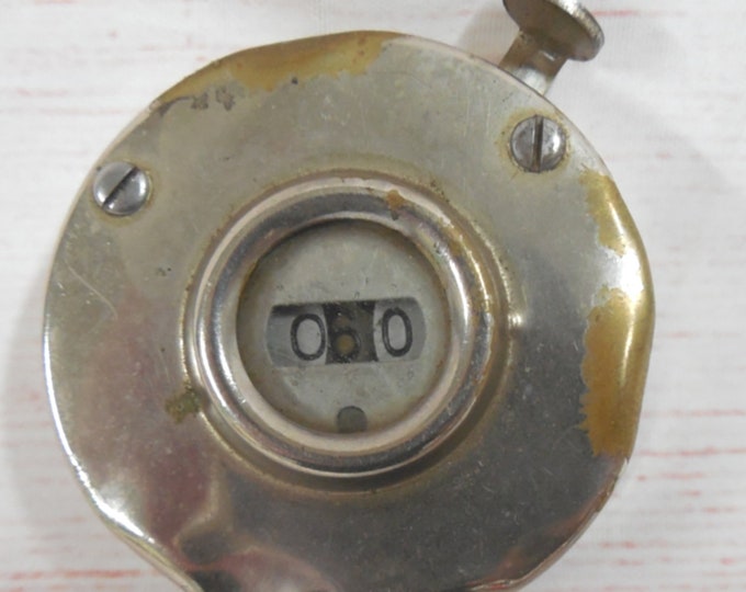 Vintage METAL TALLY Counter/hand Held Metal Tally Counter/passenger ...