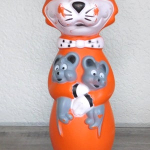 Vintage Mr.jinks Pixie & Dixie Soaky Soap Plastic Bottle 1960s - Etsy