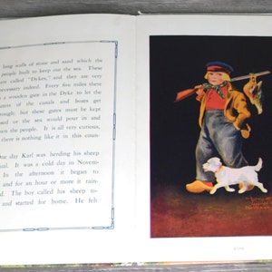 Antique Children's Book "little Karl" by Uncle Milton ~ 1908 Hard Cover ...