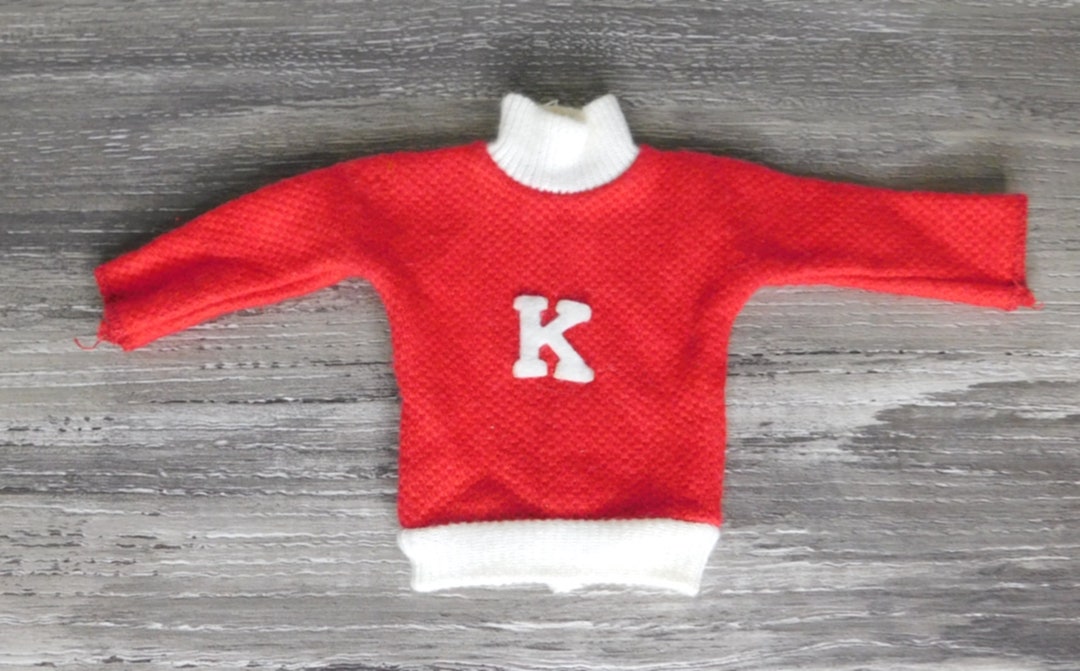 Vintage 1960S KEN Doll LETTERMAN SWEATER Vintage Ken Doll Clothes - Etsy
